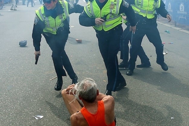 Photos From The Scene Of The Boston Marathon Explosion (Extremely Graphic)