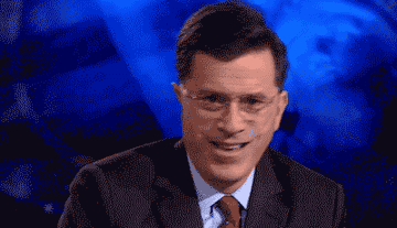 13 Memorable Colbert Gifs