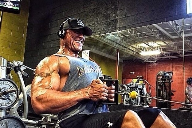 The Rock Is A Tiny Little Man