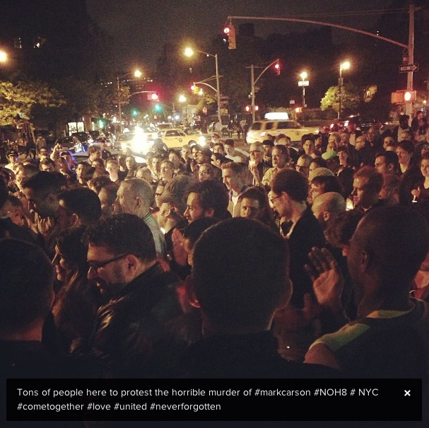 New Yorkers Mourn The Man Allegedly Murdered For Being Gay