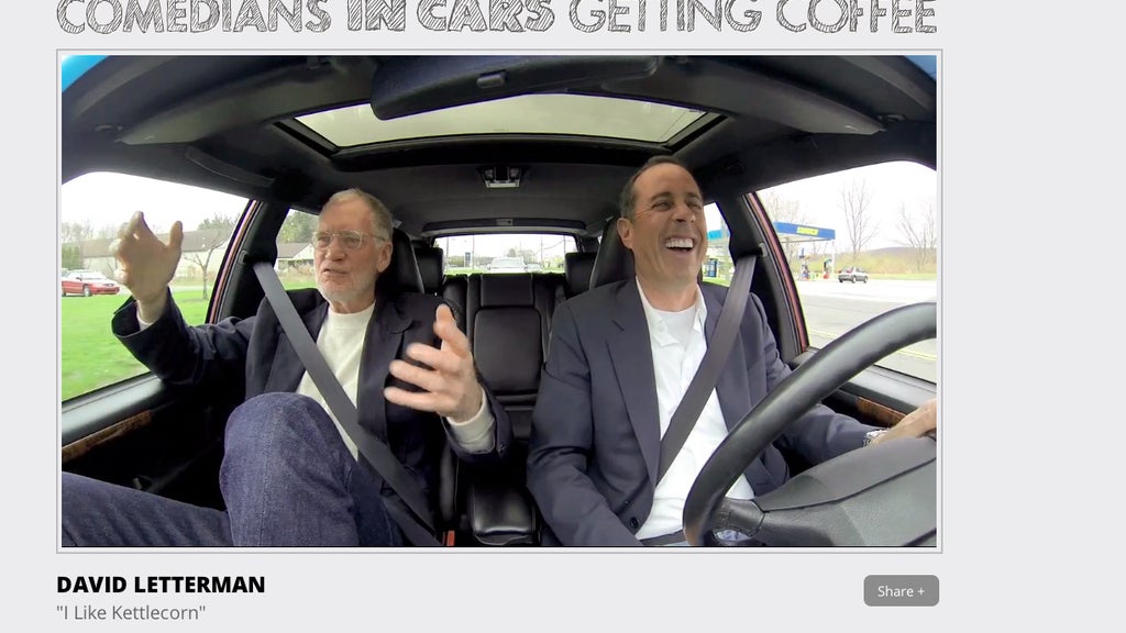 David Letterman Cars