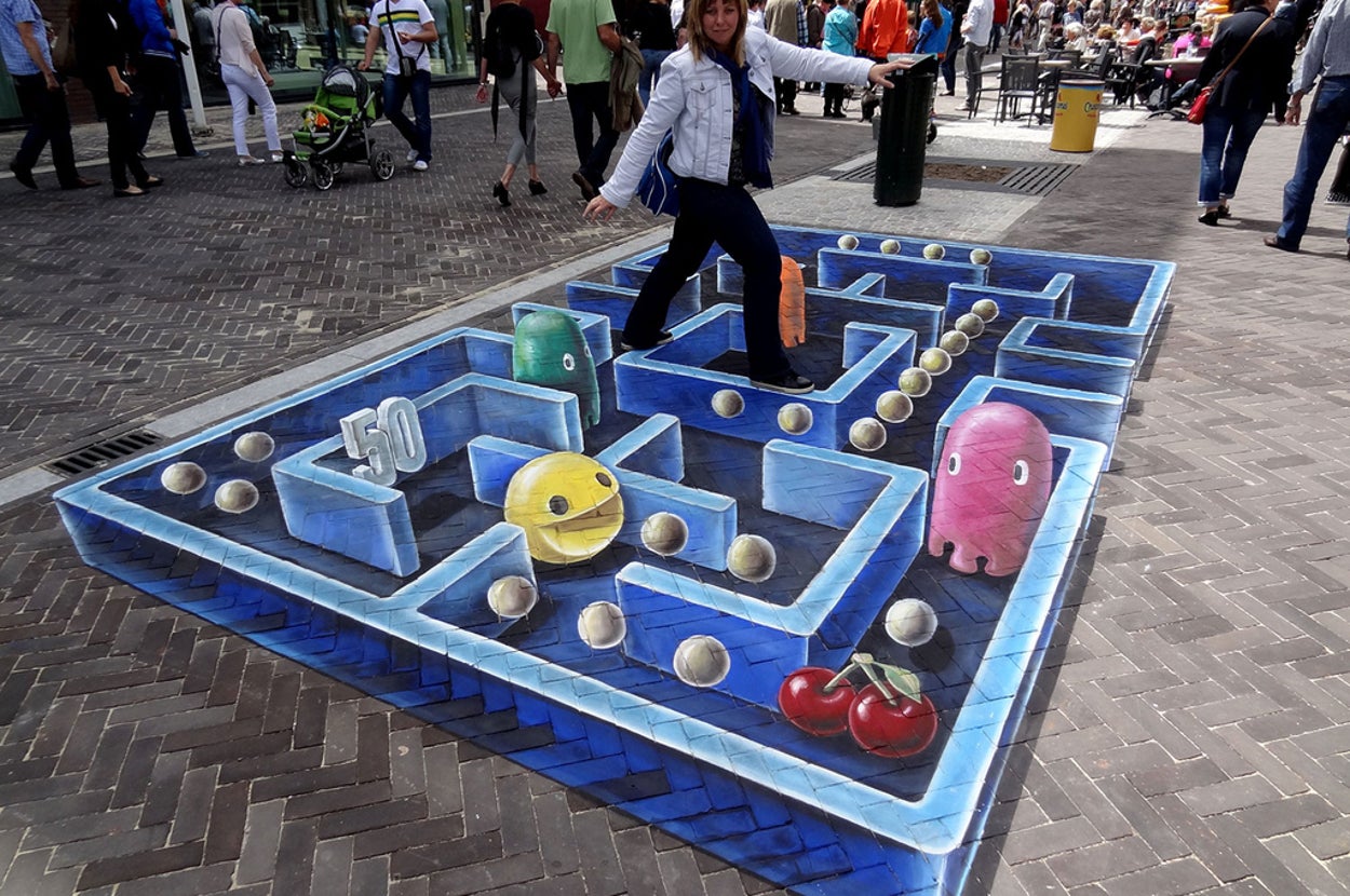 chalk illusions