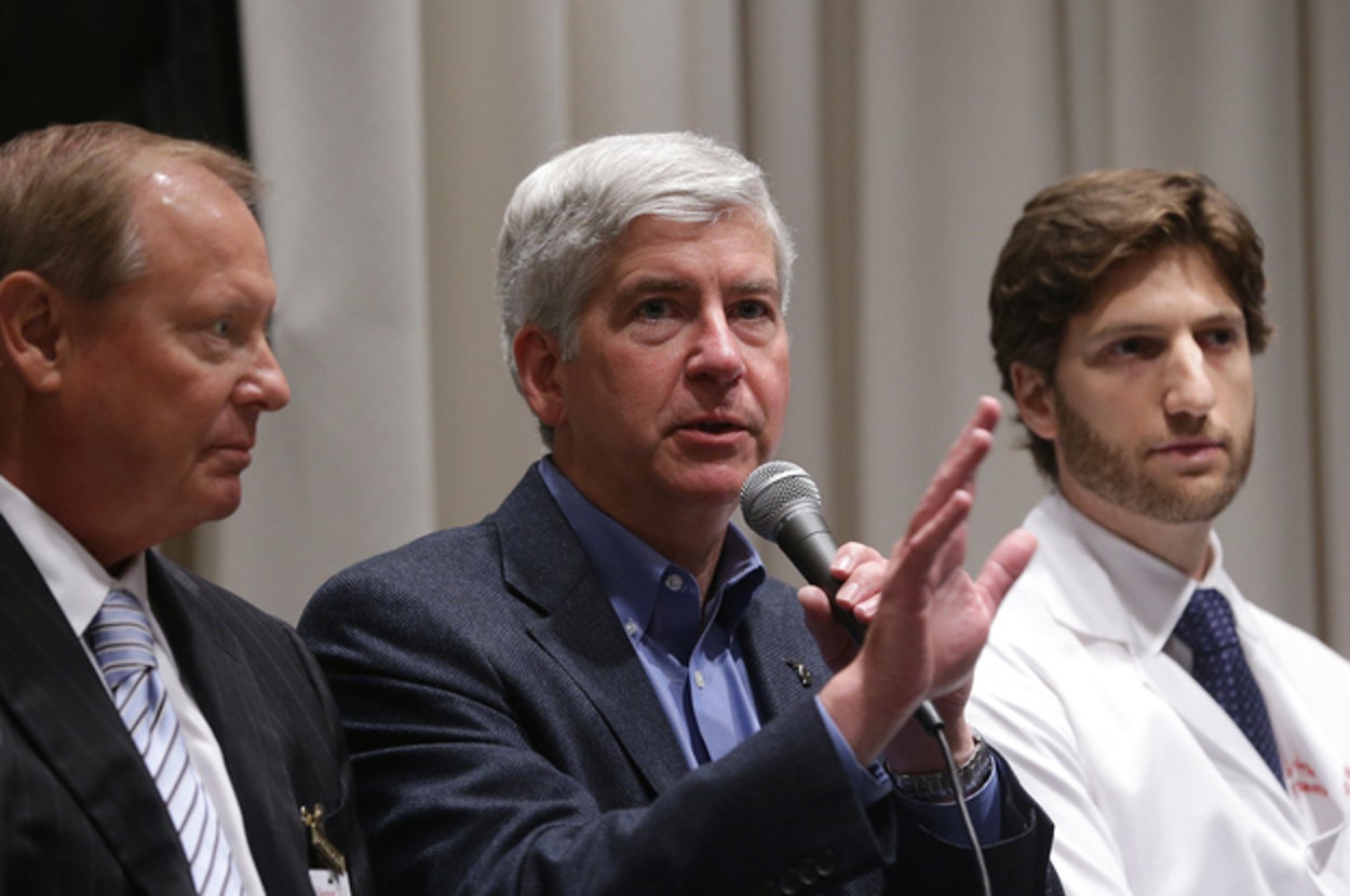 Michigan Governor Rick Snyder Vowed Detroit Wouldn't Go Bankrupt