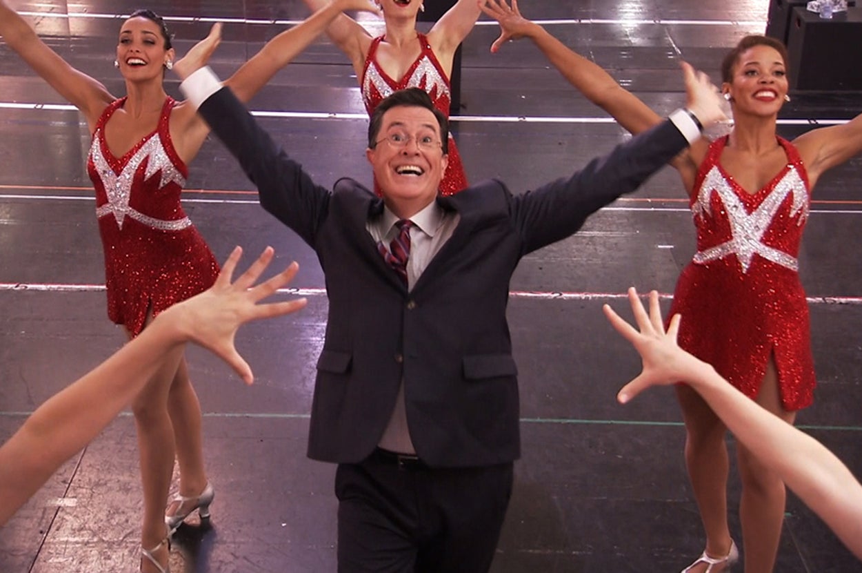 Stephen Colbert Dancing With Celebrity Friends To Daft Punk’s “Get ...
