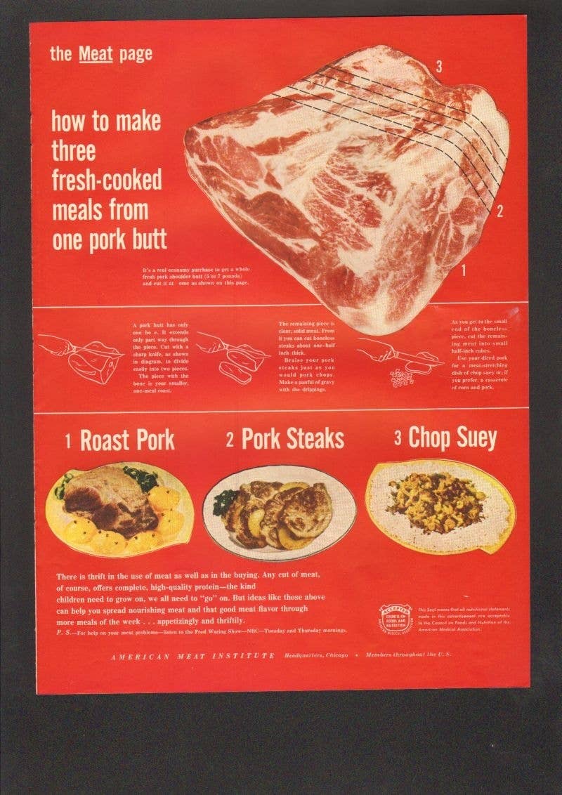 meat ads