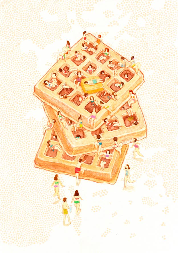 5 Incredibly Charming Illustrations Of Comfort Food