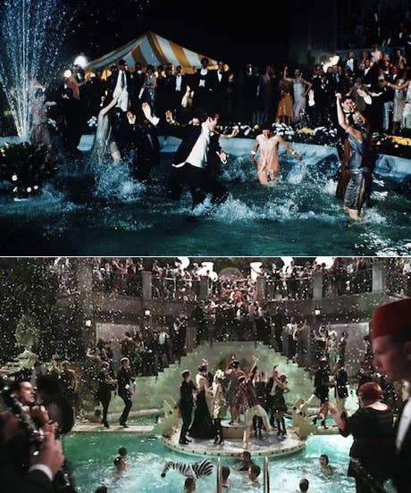 Robert Redford Great Gatsby Pool