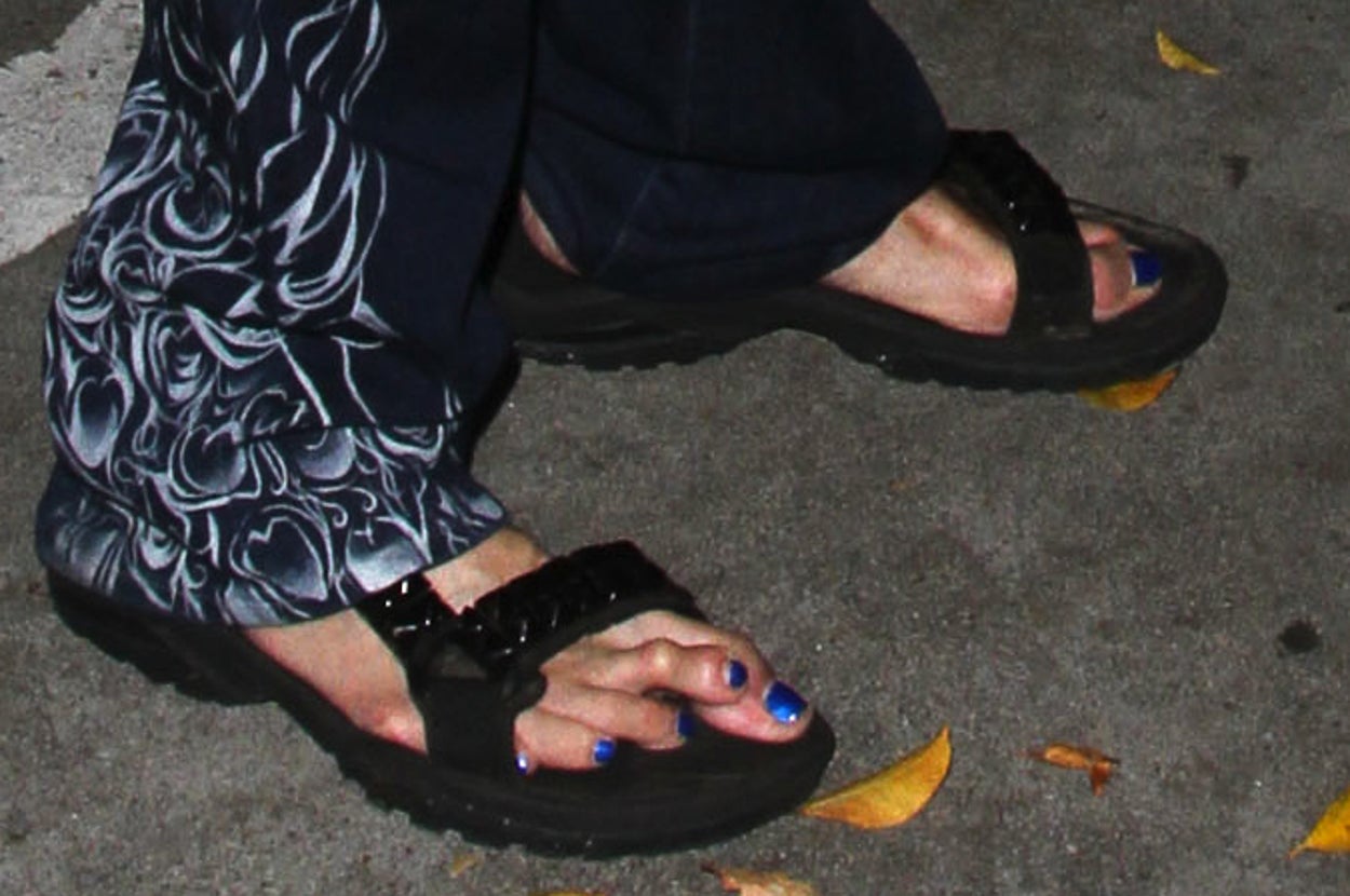 Whose Feet Are These?