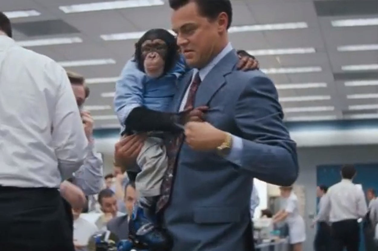 Leonardo DiCaprio Returns To The '90s And Adopts A Monkey In The Insane ...