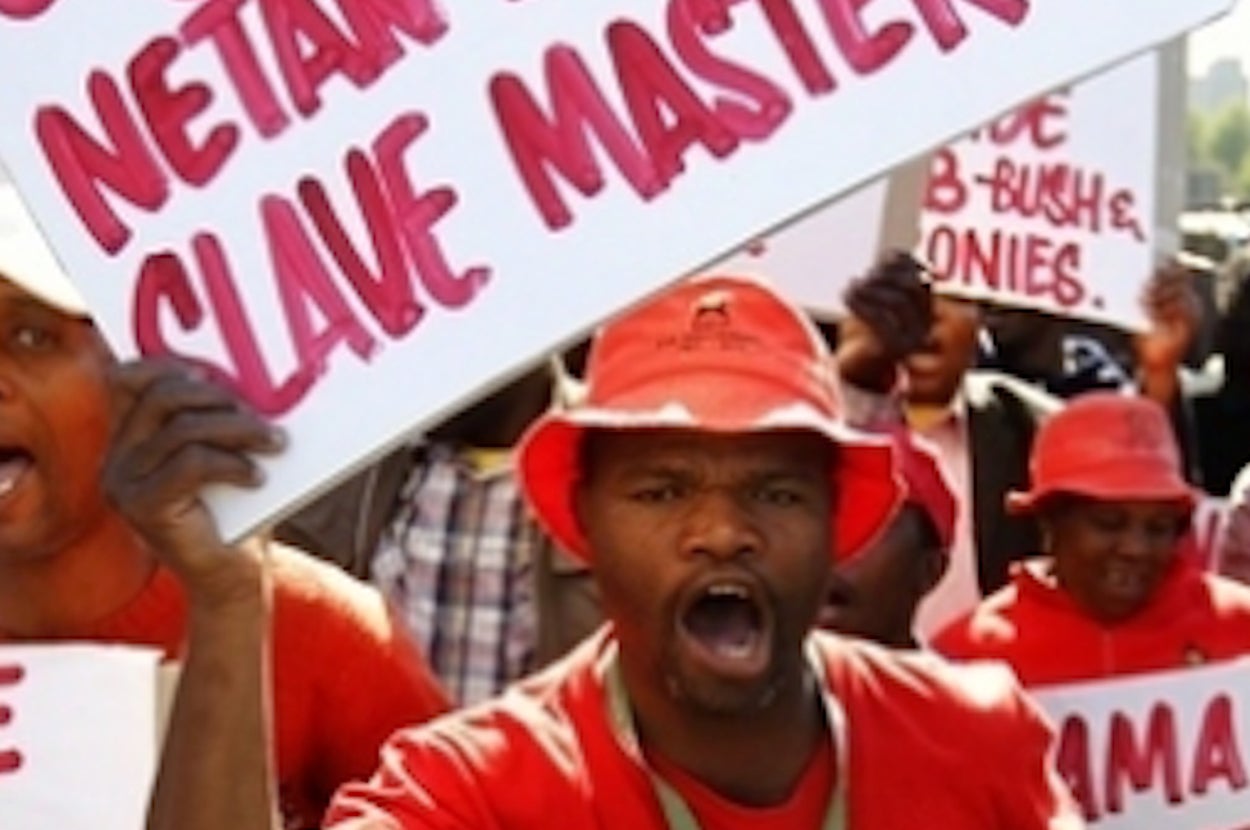 Striking Images Of Obama's African Protesters