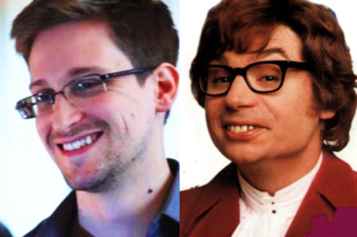 The Story Of Edward Snowden As Told By Austin Powers GIFs