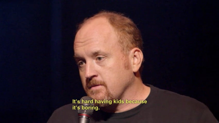 14 Excellent Parenting Tips From Louis CK