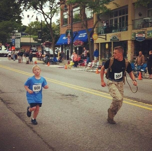 The Incredible Story Of The Marine Who Finished A 5K Race With The ...