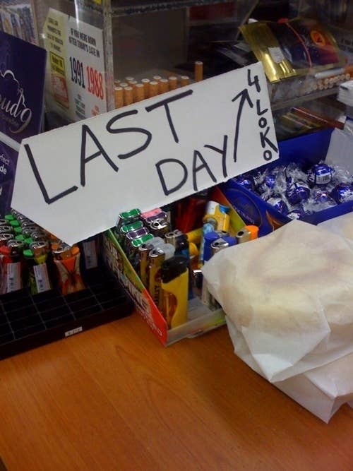 RIP Four Loko