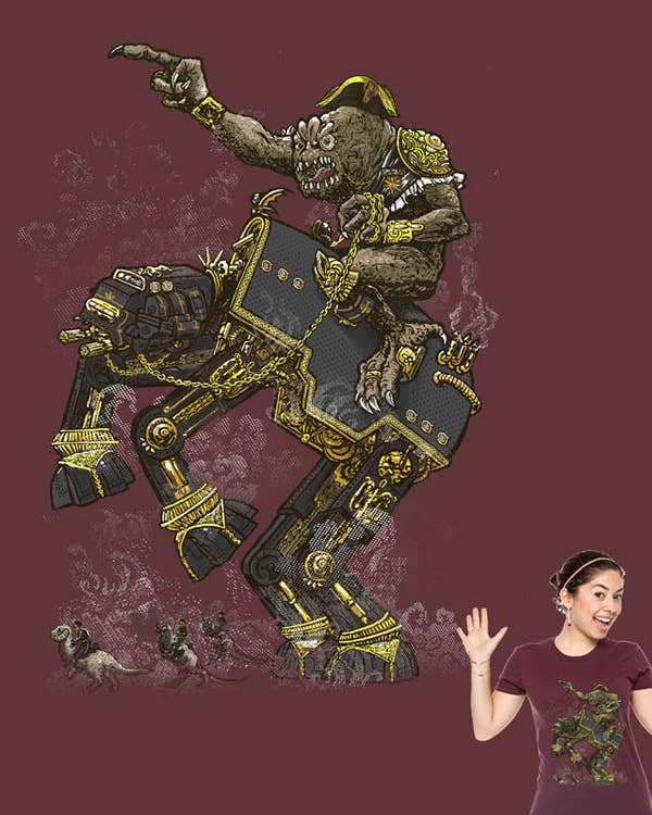 Rancor Riding An AT-AT