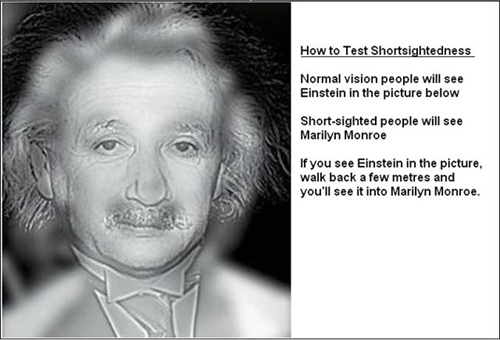 Optical Illusion Eye Test [PIC]