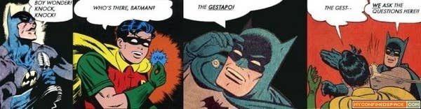 Even Batman Loves A Knock-Knock Joke