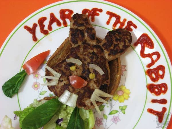 “Year of the Rabbit” Burger