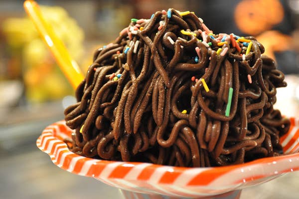 Dark Chocolate Spaghetti