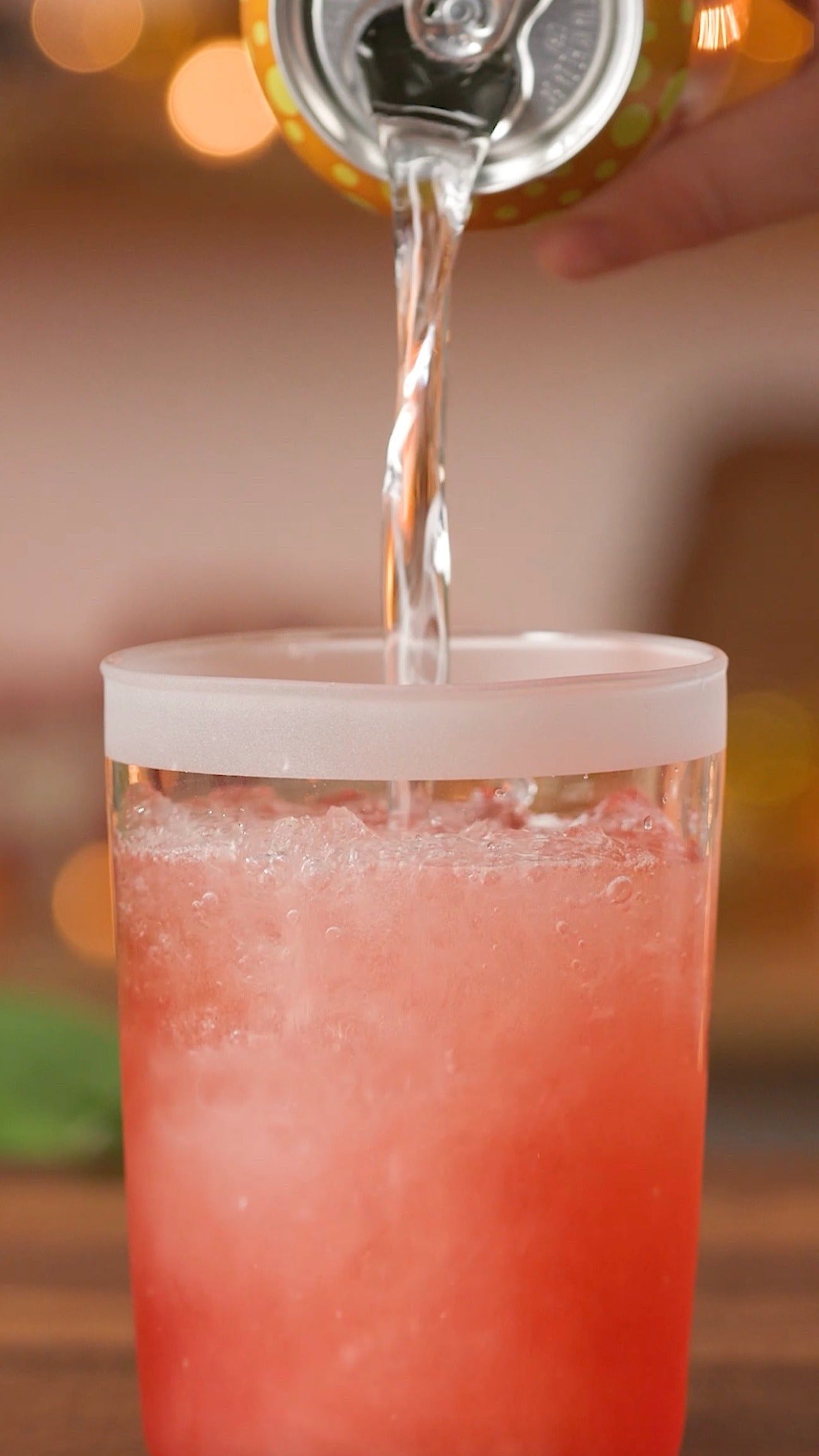 DIY Strawberry Green Tea Energy Drink | Tasty