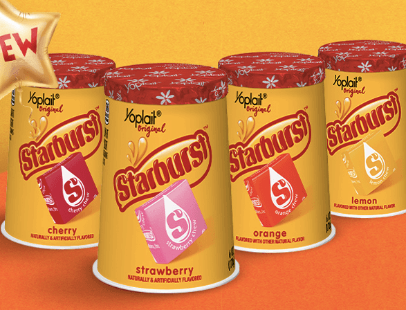 Starburst Cherry Yoplait Yogurt Wallpaper 8k