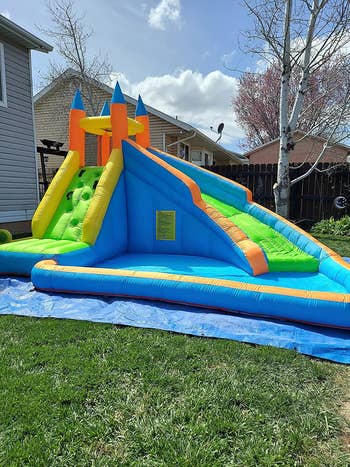 22 Best Inflatable Water Slides For Backyard Fun