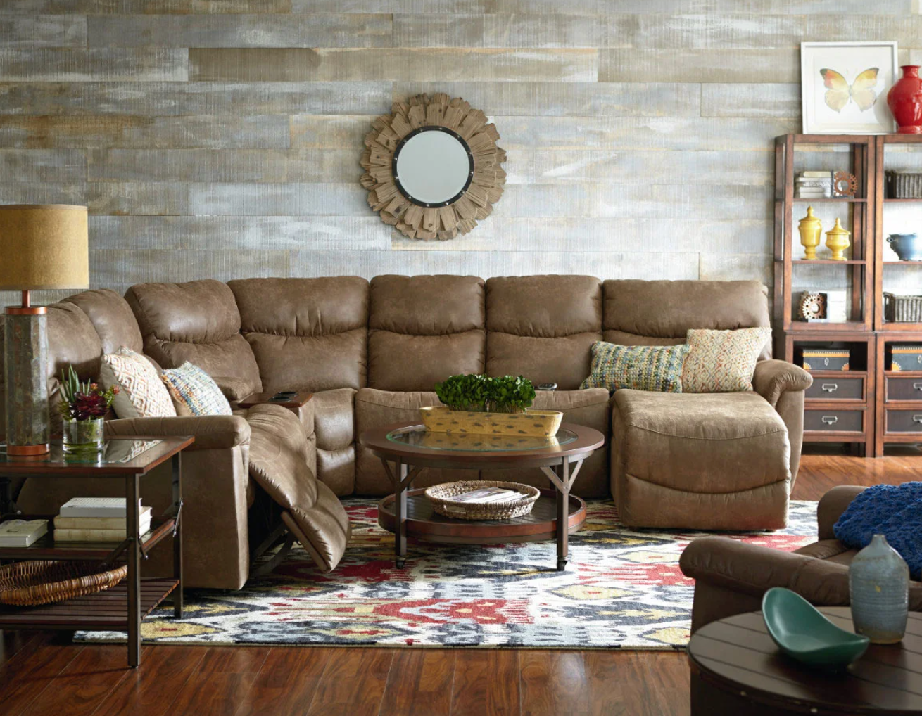 17 Best Sectionals With Recliners To Lean (Back) Into
