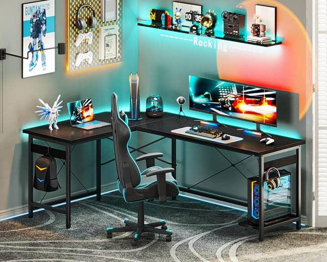 Budget corner desk store