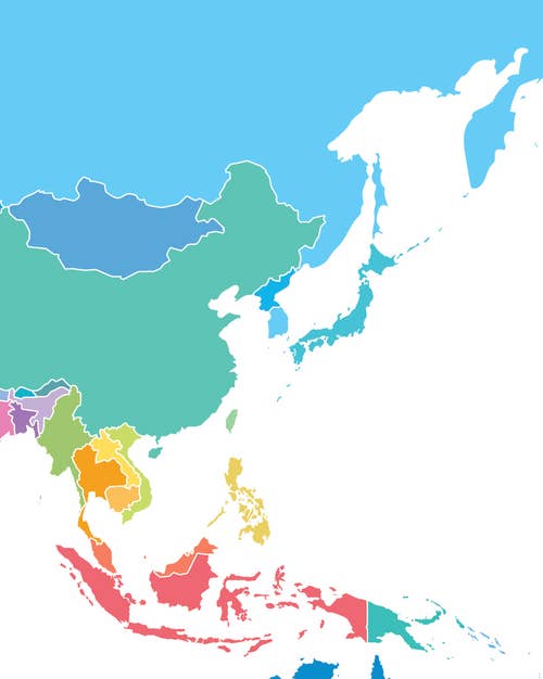 Countries Of Asia Map Quiz Ybckj - Large Map of Asia Countries Of Asia Map Quiz Ybckj - Large Map of Asia