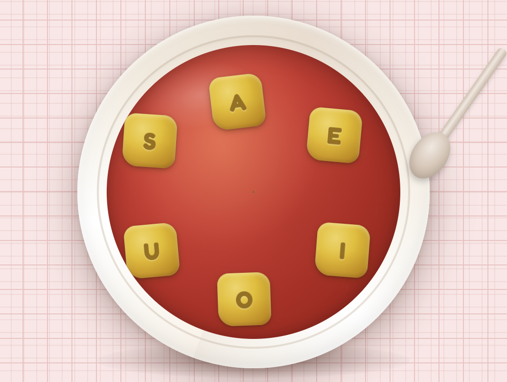 Soup of the Day | Play Today's Word Puzzle