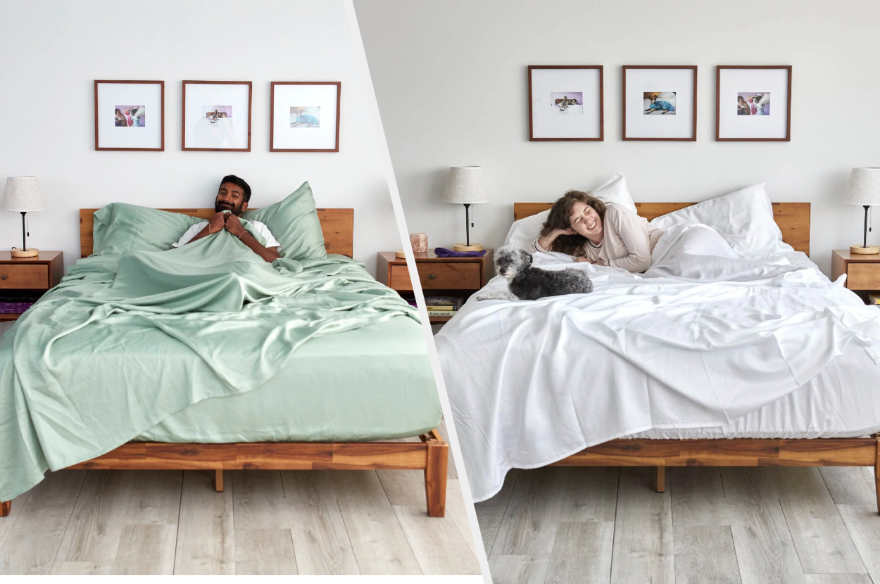17 Best Cooling Bed Sheets For Hot Sleepers To Chill In