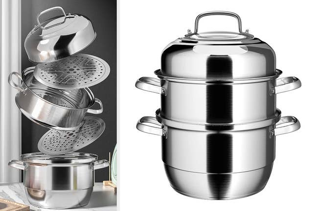 17 Best Steamer Pots For Steaming Veggies And More