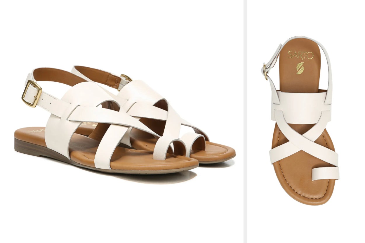25 Best White Sandals You'll Find Every Excuse To Wear