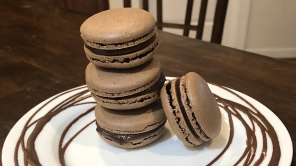 Chocolate Macarons Recipe by Tasty