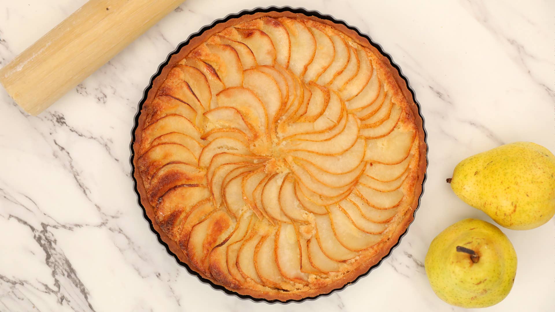 Rustic Pear Tart Recipe