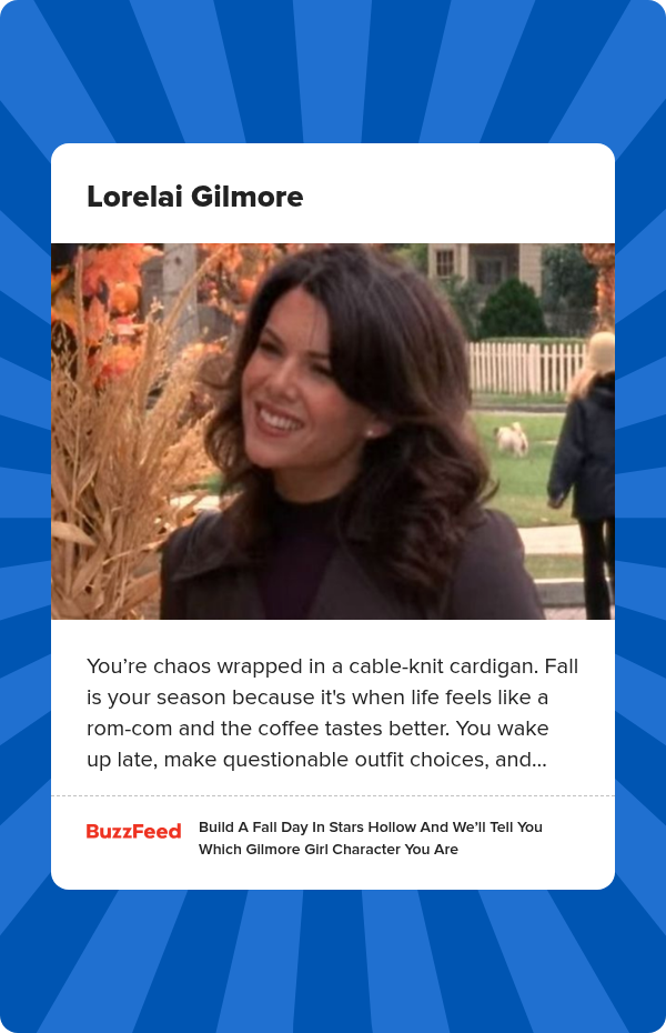 Sadie on BuzzFeed