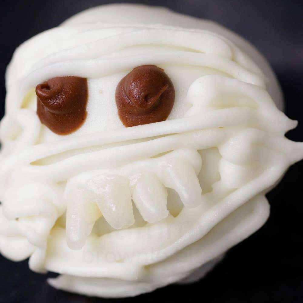 Mummy 'Box' Brownie Bites Recipe by Tasty