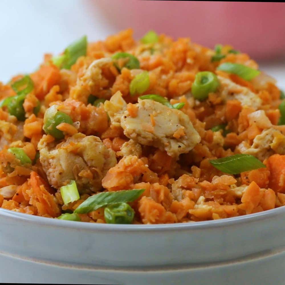 Sweet Potato "Fried" Rice Recipe by Tasty