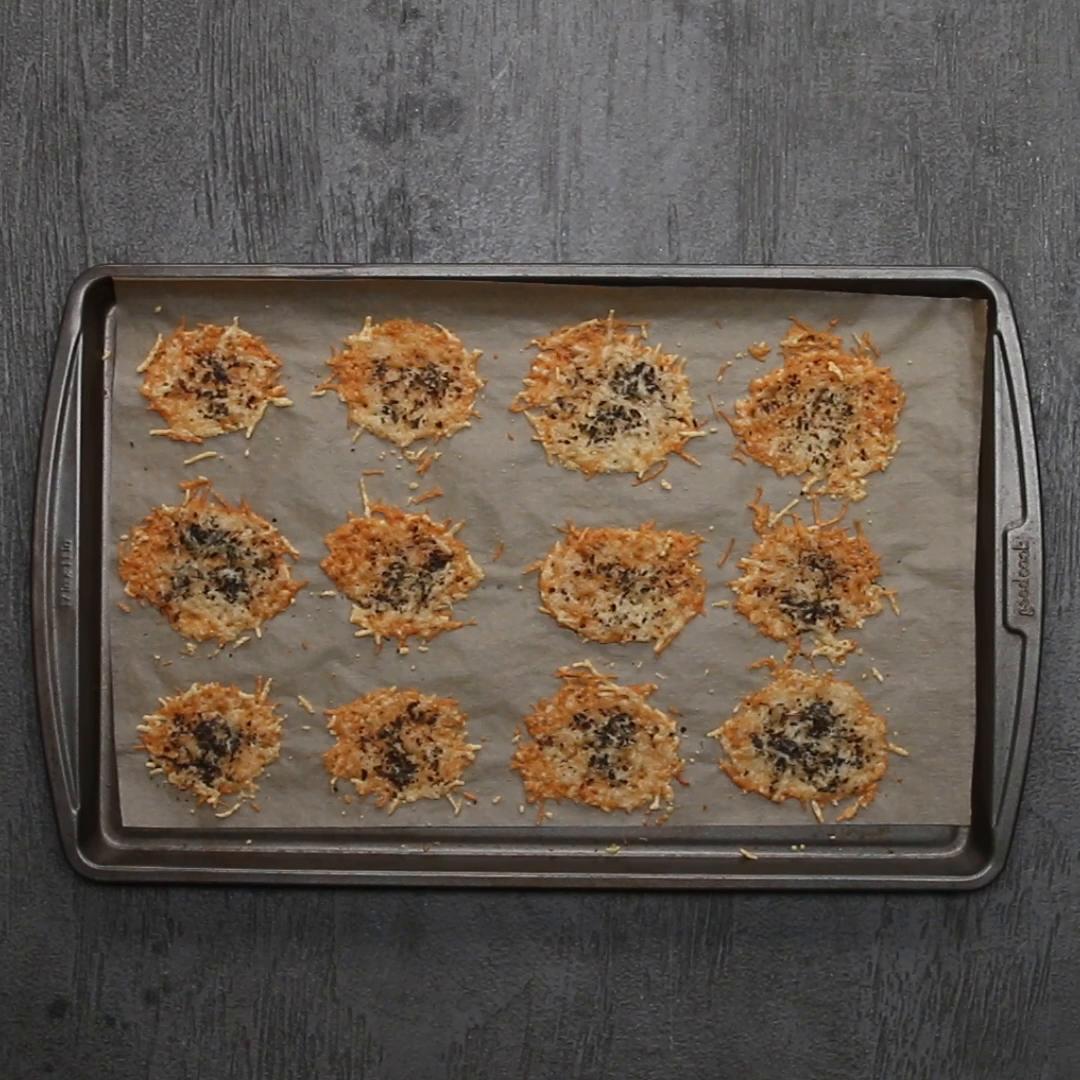 Parmesan Cheese Crisps Recipe by Tasty