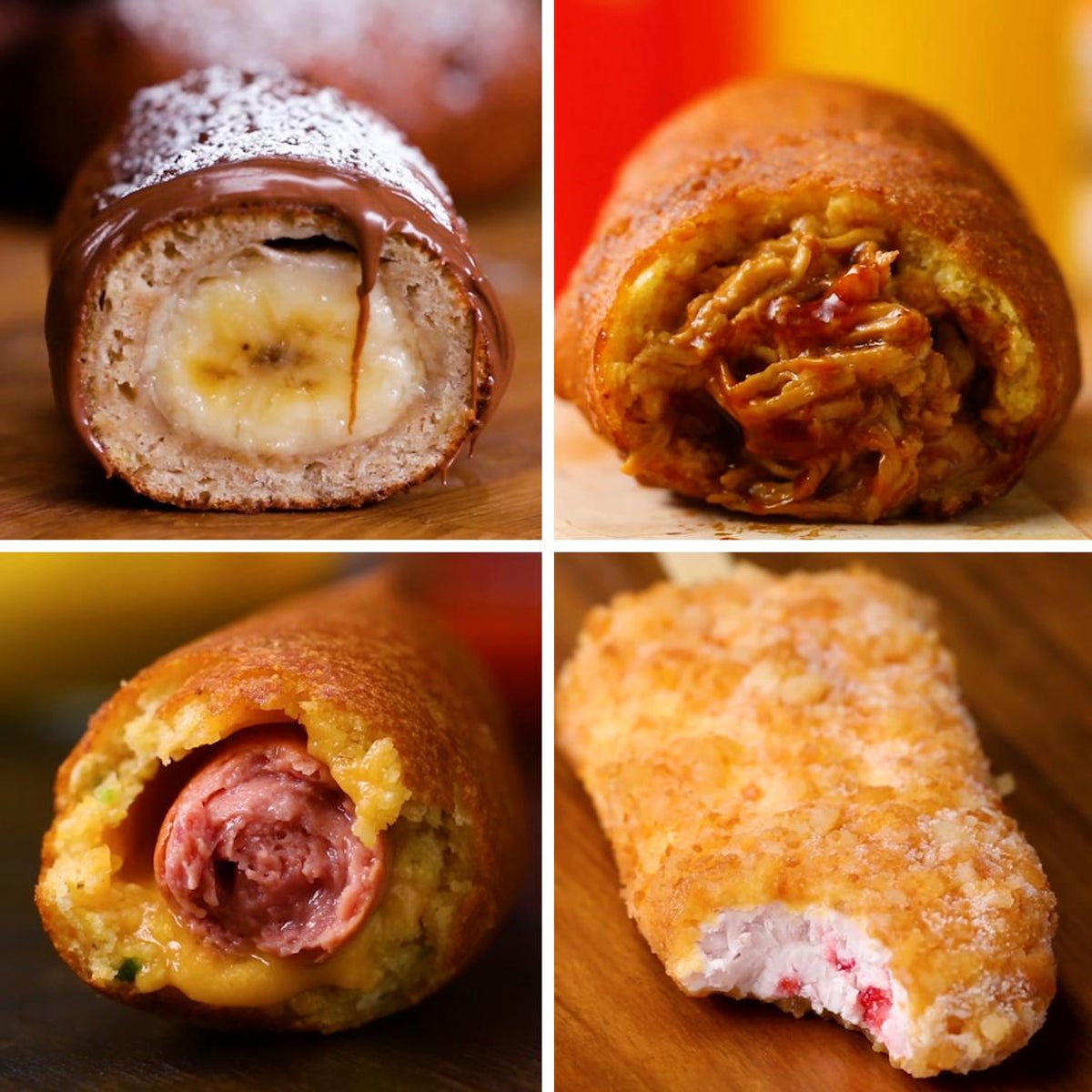 Deep Fried Watermelon On A Stick