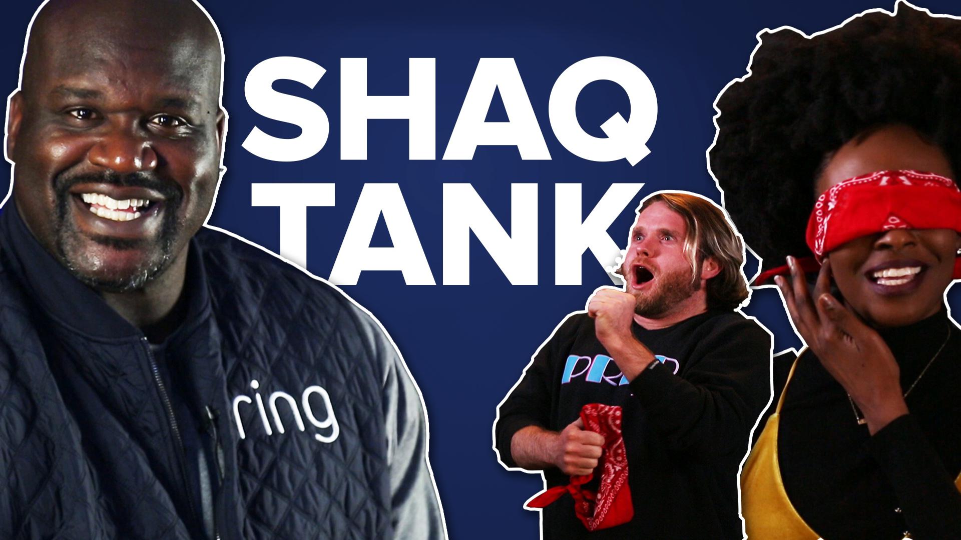 Blind Folded People Pitch Inventions To Shaq