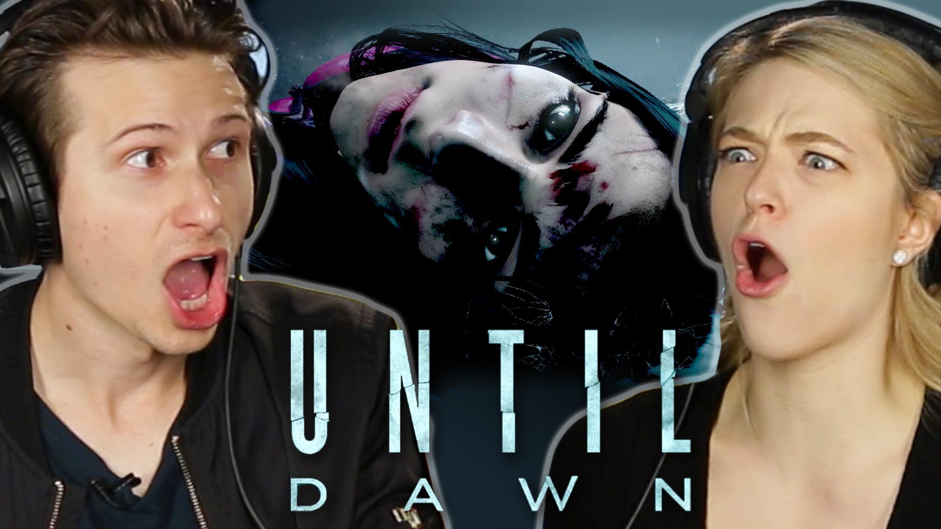 Scared People Try To Survive "Until Dawn"