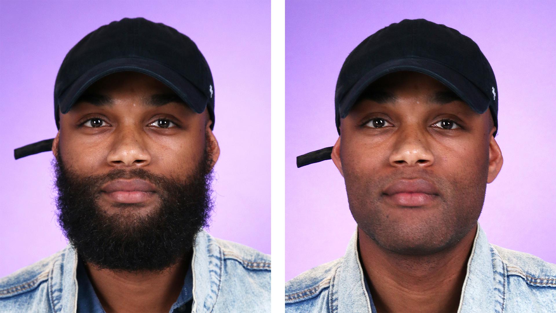 Bearded Men Try Going Clean-Shaven