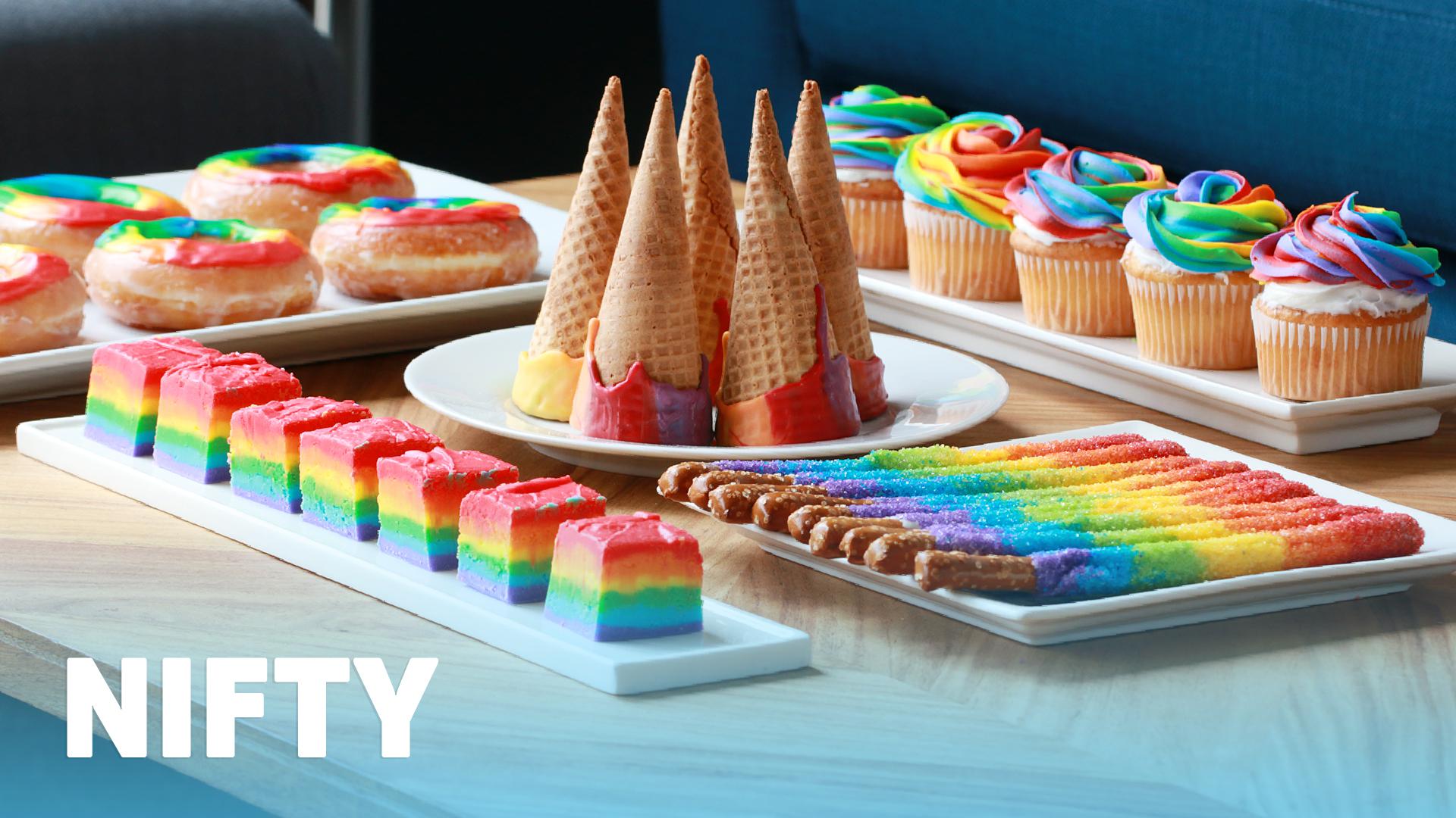 5 Easy Rainbow Snacks for Spring