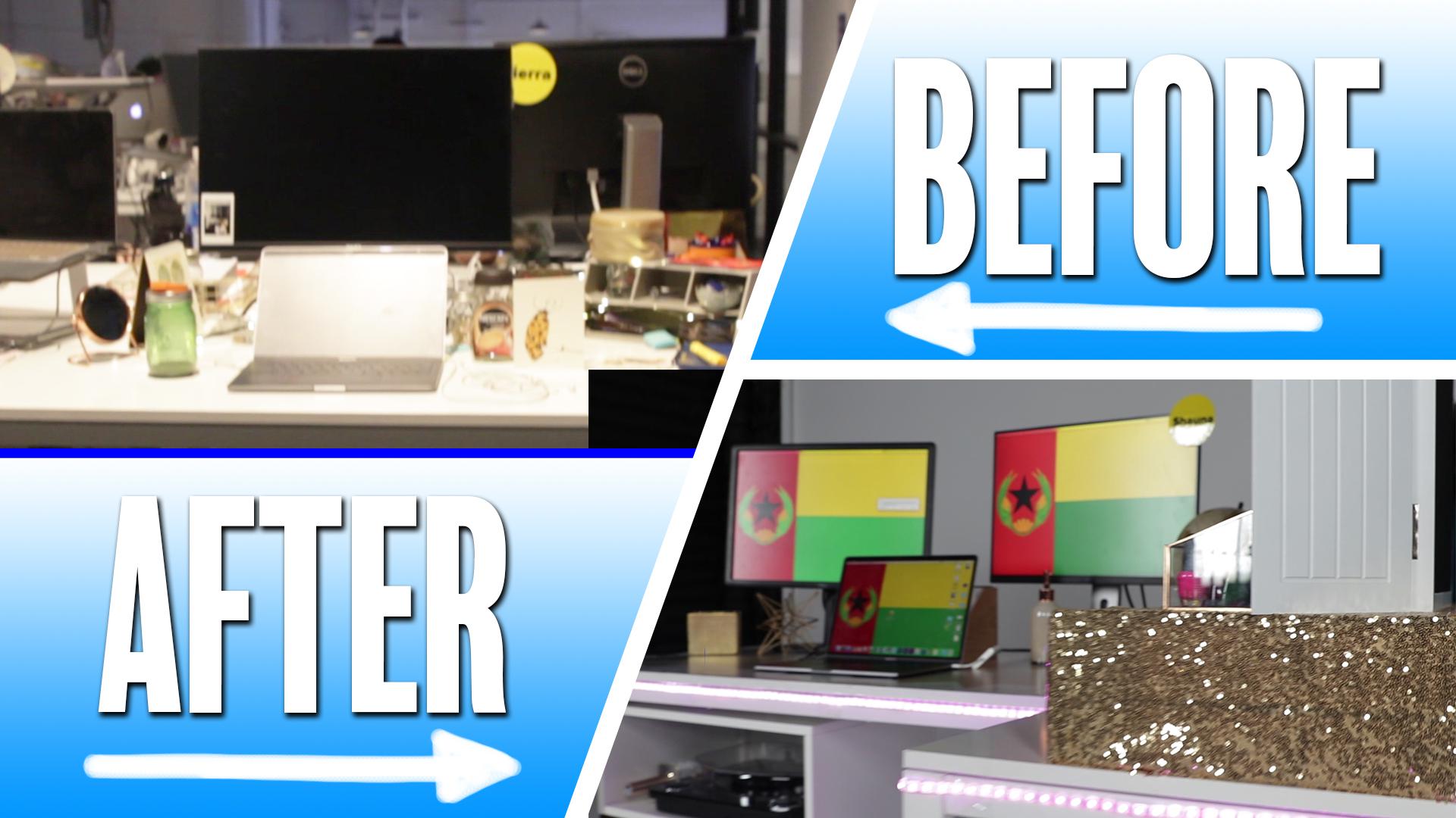 I Gave A Surprise Desk Makeover