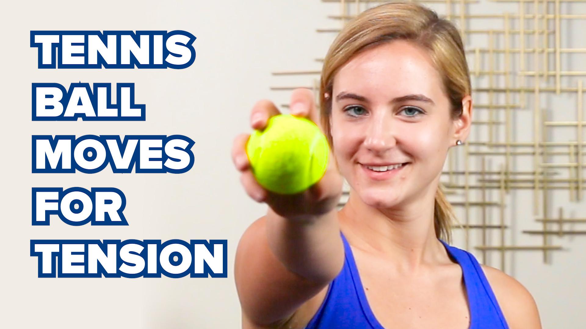 Tennis Ball Self-Massage For Muscle Tension