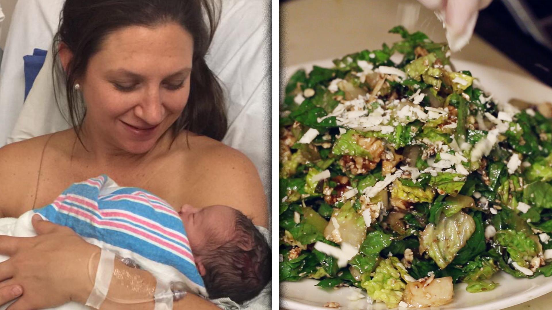 This Salad Makes You Go Into Labor, Moms Say