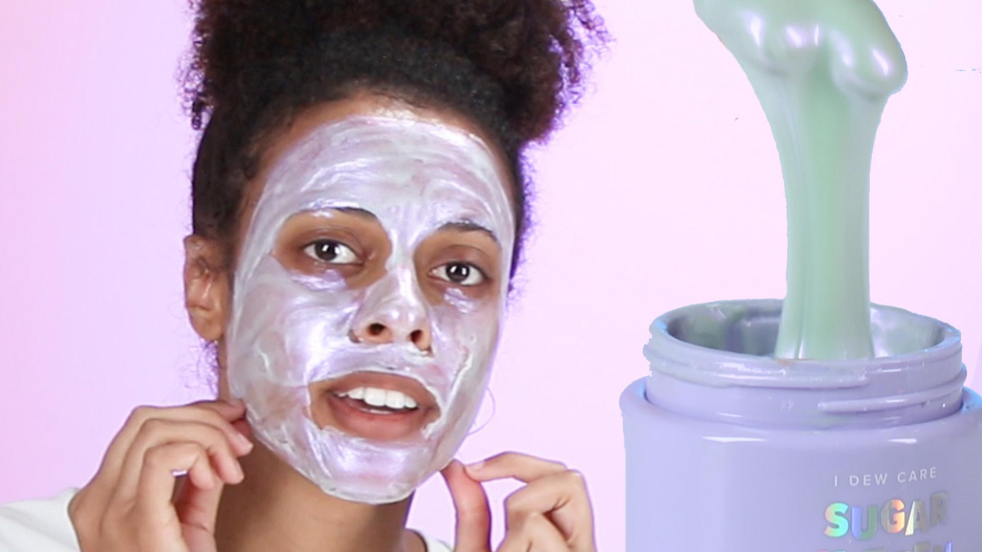 Women Try Diamond Powder Face Masks