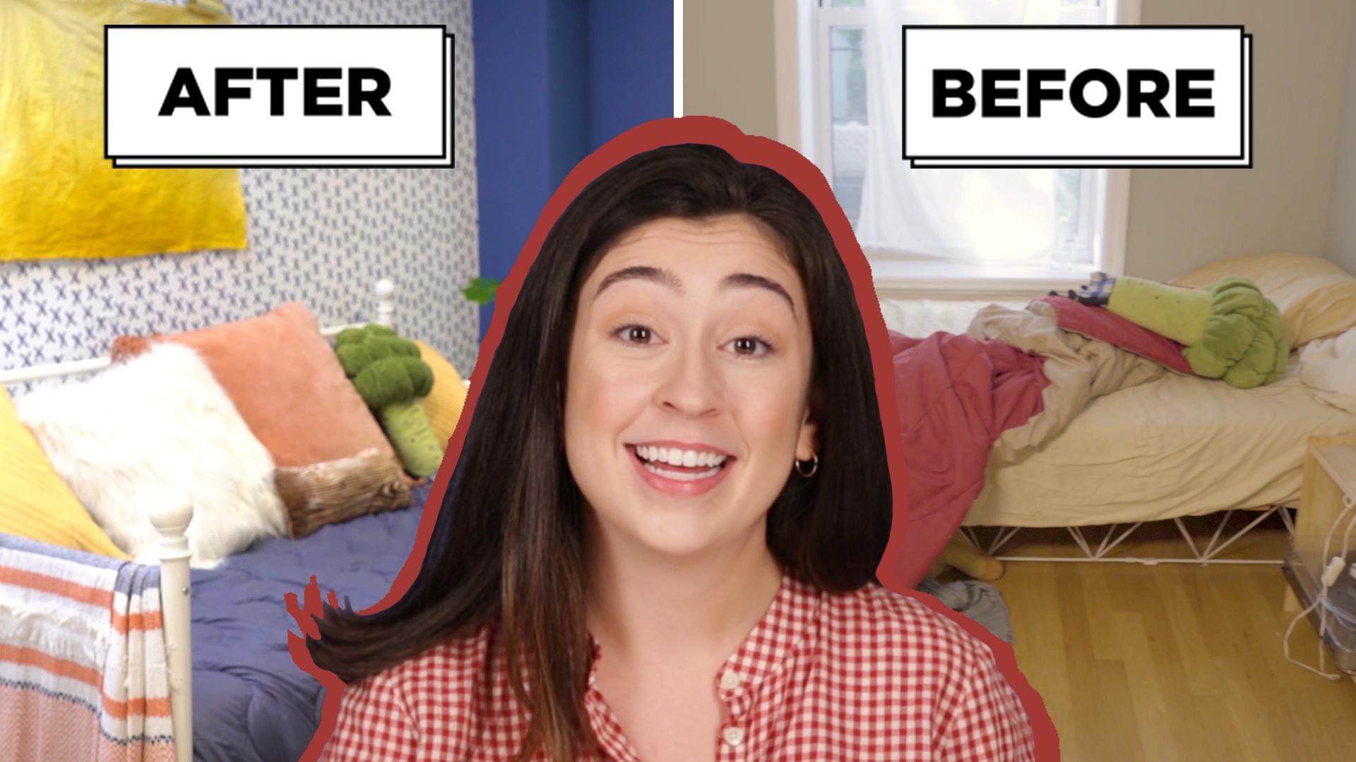 How I Gave A Strangers Bedroom A Complete Makeover Based On Their ...