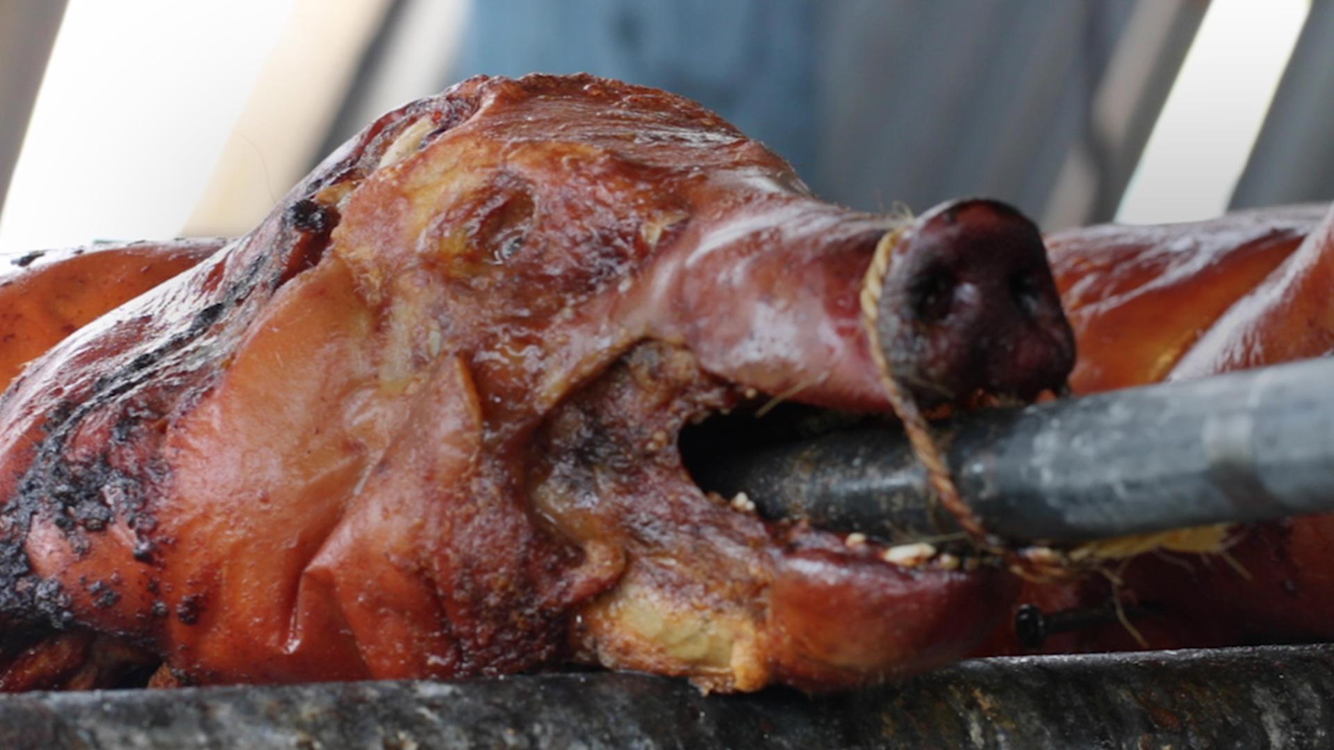 This Puerto Rican Joint Is Famous For Its Whole Roasted Pork